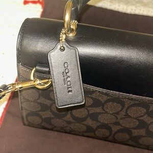 Coach | Bags | Tilly Top Handle Satchel With Signature Canvas Coach ...